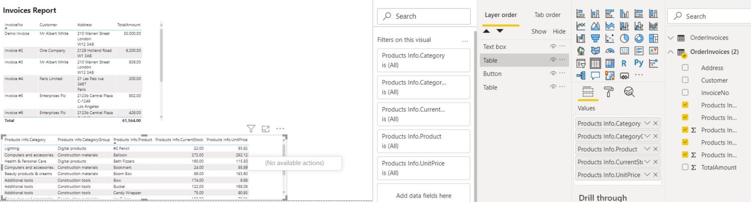Power BI Master/Detail Report from live SharePoint data - AxioWorks
