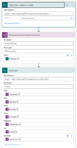 Use Power Apps AI Builder to extract data from invoices and store them ...