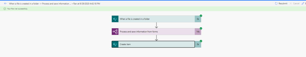 Use Power Apps AI Builder to extract data from invoices and store them ...