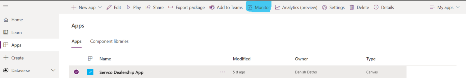 PowerApps: Debugging and troubleshooting made easy with Monitor – AxioWorks