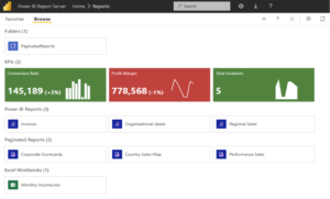 Power BI Report Server : An on-premises report hosting suite – AxioWorks