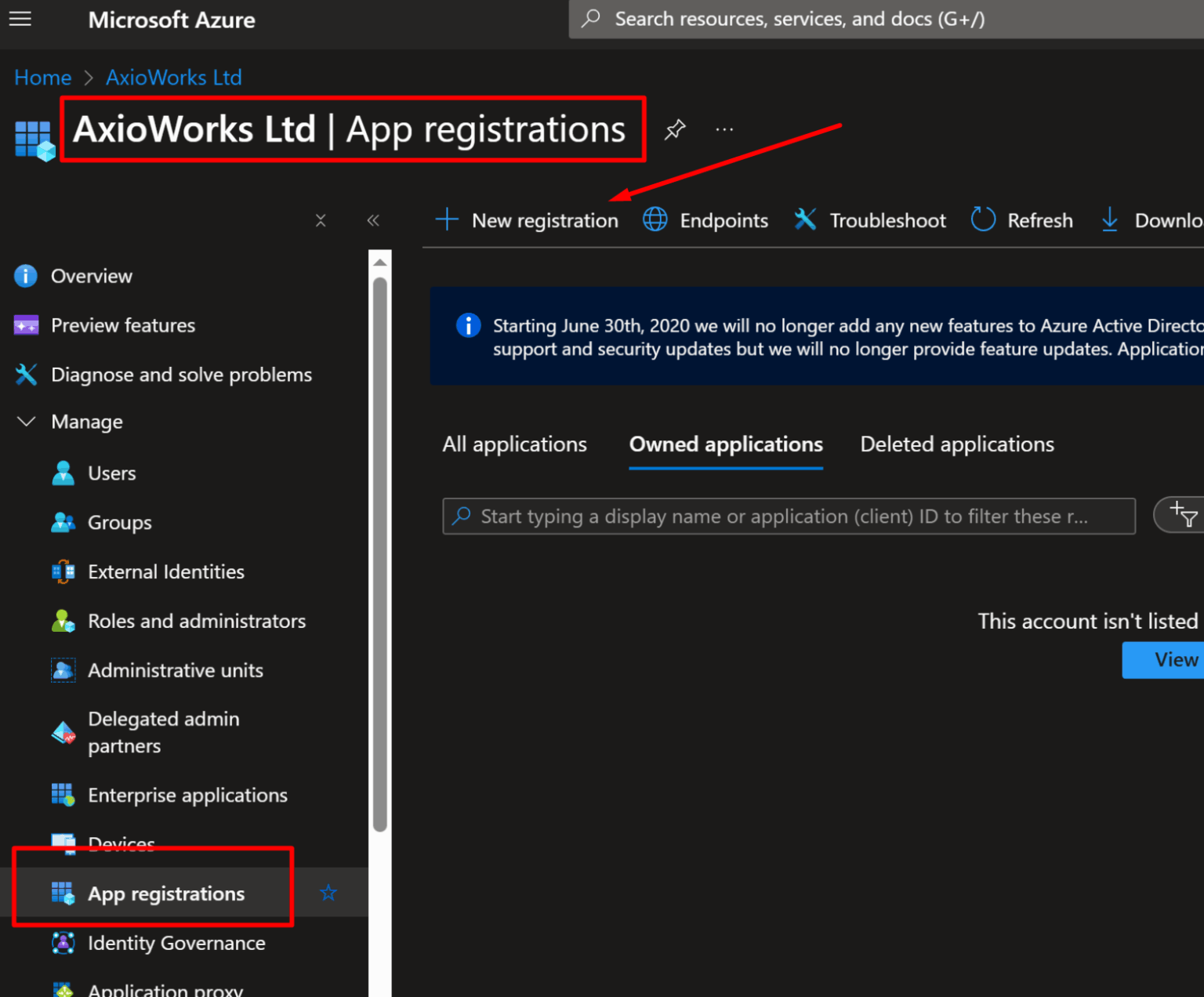 Configure an Azure Entra ID Connection to a SQL Azure Database – AxioWorks