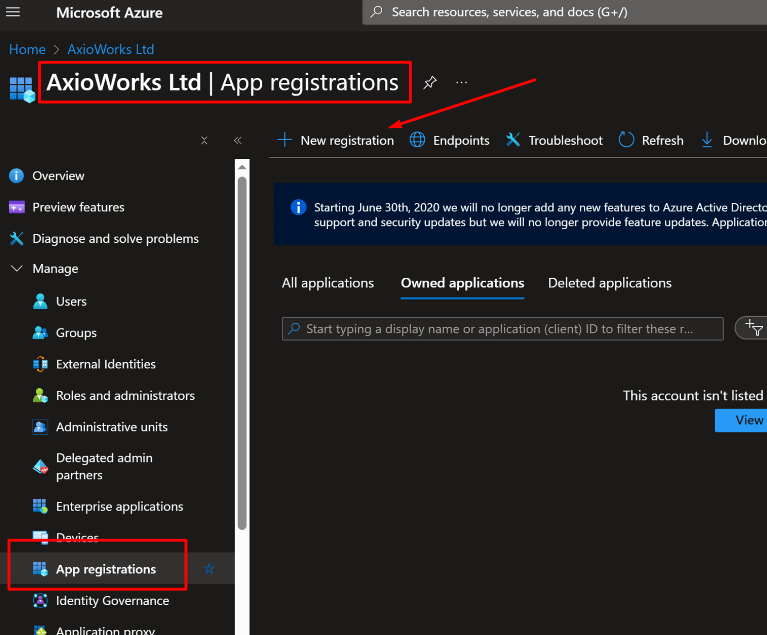 Configure an Azure Entra ID Connection to a SQL Azure Database – AxioWorks